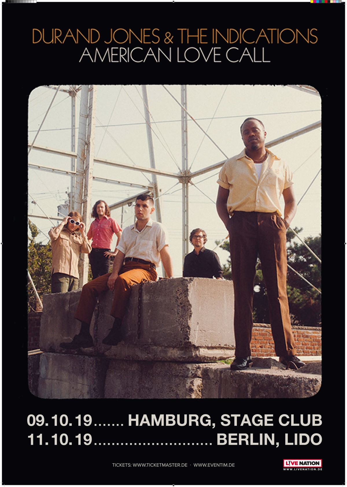 DURAND JONES & THE INDICATIONS - Am 11.10.2019 in Berlin (Lido)