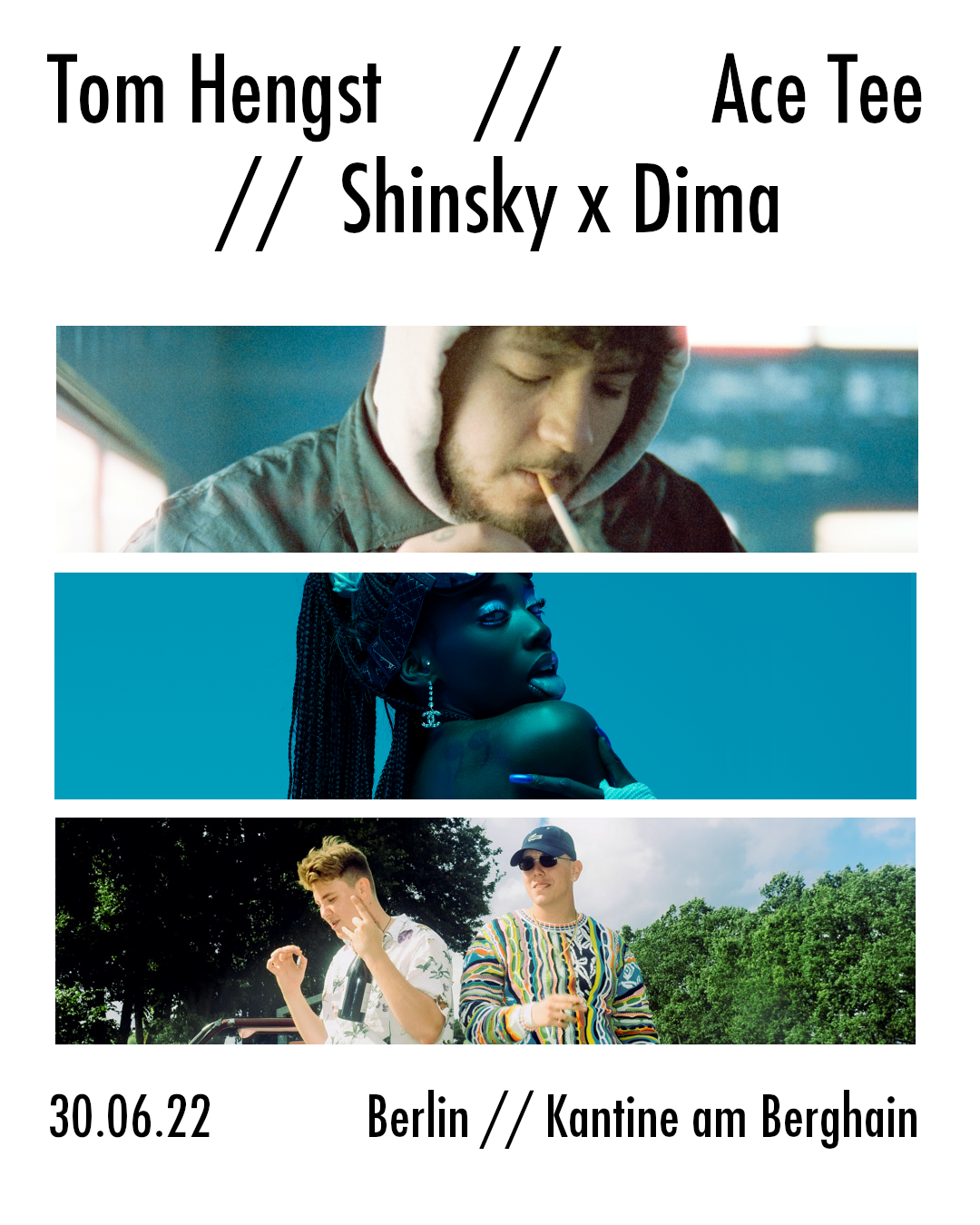 ACE TEE - Am 30.06.2022 in Berlin (Kantine am Berghain)