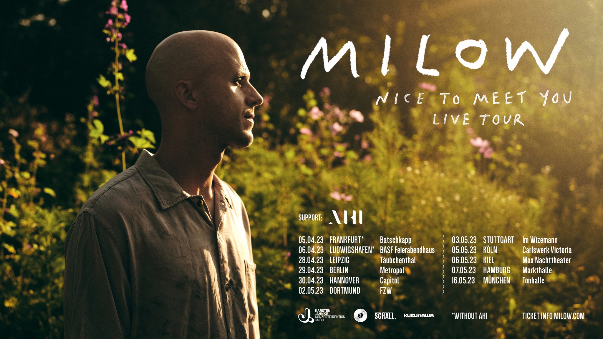 MILOW - Am 29.04.2023 in Berlin (Metropol)